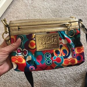 Coach | Bags | Coach Colorful Small Purse | Poshmark